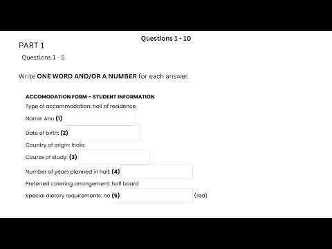 Cambridge IELTS 9 Listening Test 2 with answer | IELTS Listening Practice
