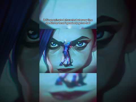 powder is just a baby 😭 how do people hate on her? #jinx #arcane