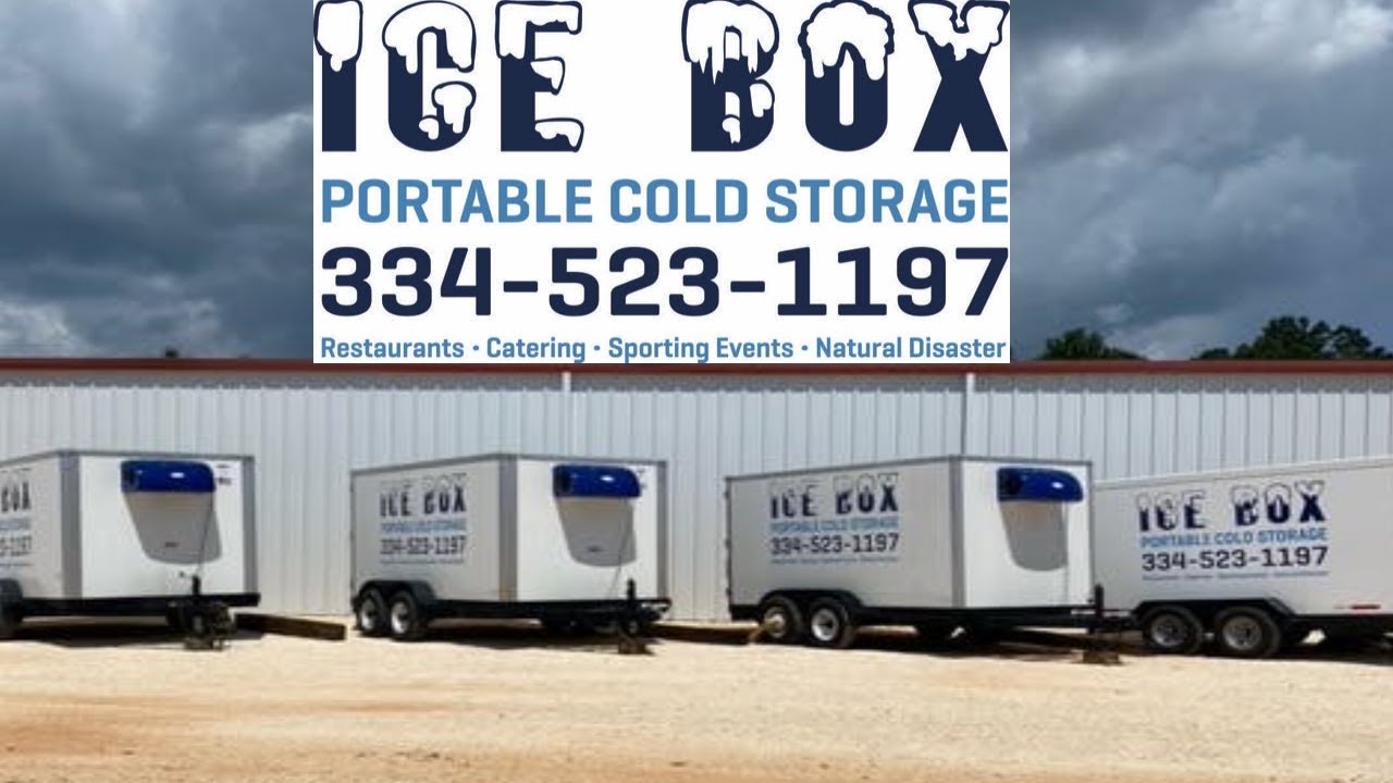 Small Refrigerated Trailer Freezer Rental Pensacola Fl | Ice Box Portable Cold Storage