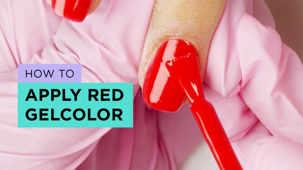 OPI Gel Polish Manicure Application Tutorial