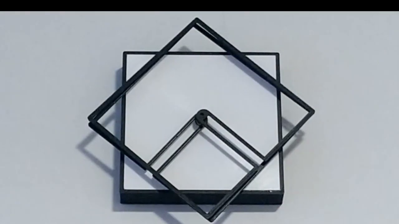 Square Clock Timelapse