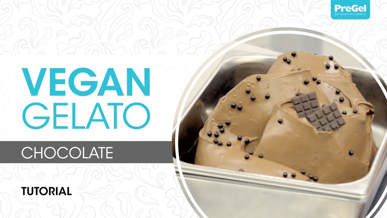 Vegan - Chocolate Gelato Tutorial - 佳敏企業