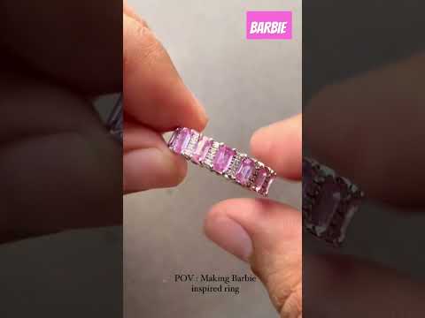 Barbie Ring #barbie #jewelry #ring #luxury #love #trending #satisfying #beautiful #short #tiktok
