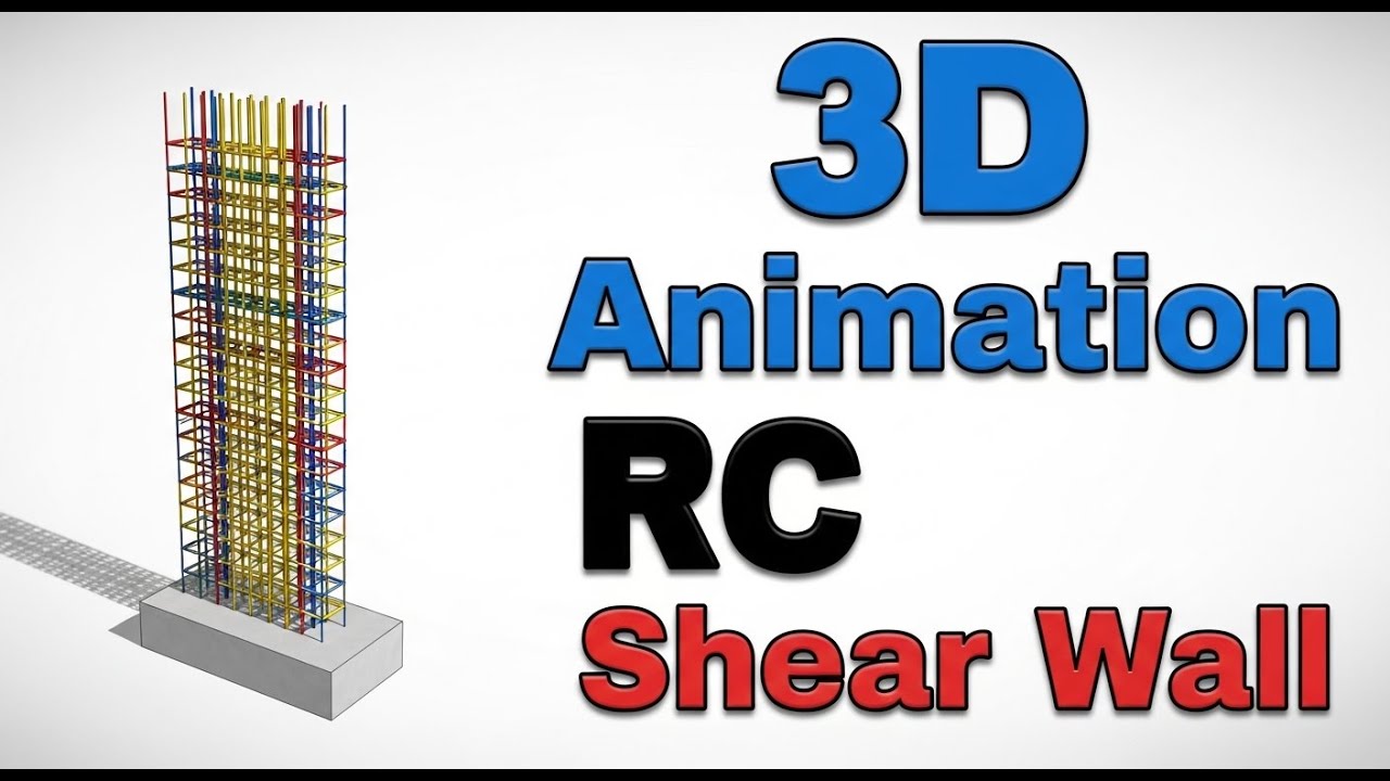 3D Animation of Reinforced Concrete Shear Wall