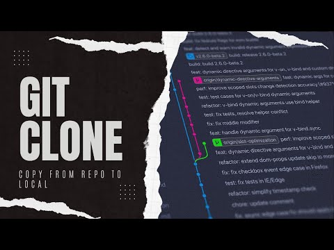 git clone | Copy code from git repository to local | git command