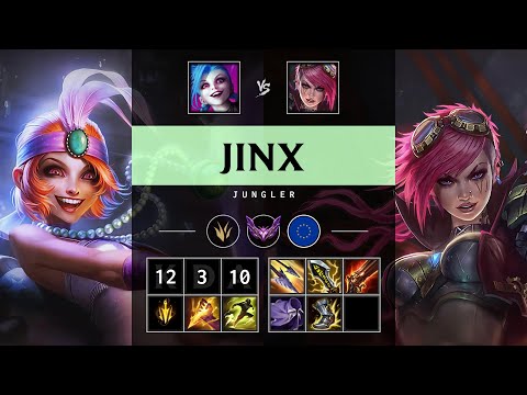 Jinx Jungle vs Vi - EUW Master Patch 25.11