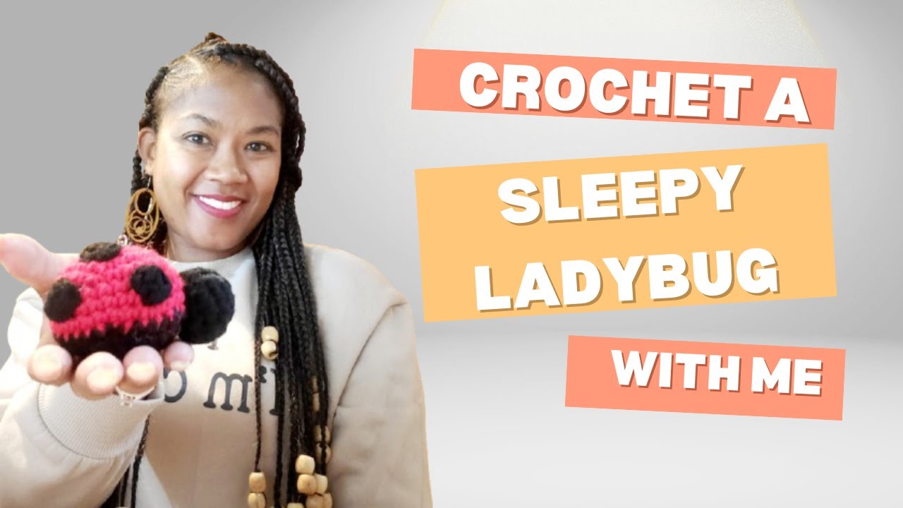 Crochet Sleepy Ladybug – Easy Amigurumi Tutorial for Beginners