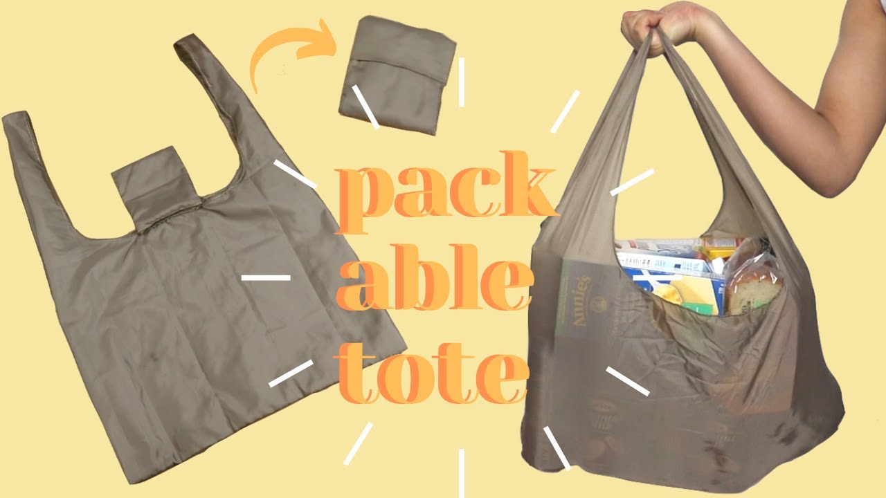 DIY Packable Tote | LYDIA NAOMI