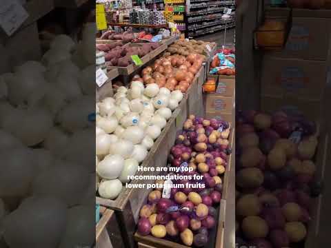 Low Potassium Summer Fruits and Veggies