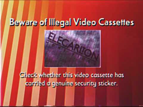 Elecarlton Home Video Logo/Piracy Warning (2021 VCR/Updated Theme w/ Overlays)