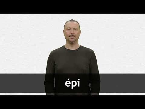 English Translation of “ÉPI” | Collins French-English Dictionary