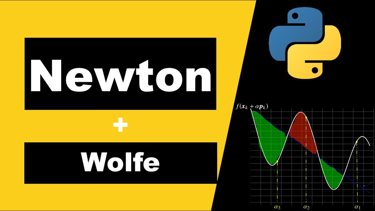 Newton's method | Wolfe Condition | Theory and Python Code | Optimization Algorithms #3