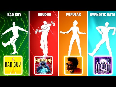 Legendary Fortnite Dances with the Actual Music