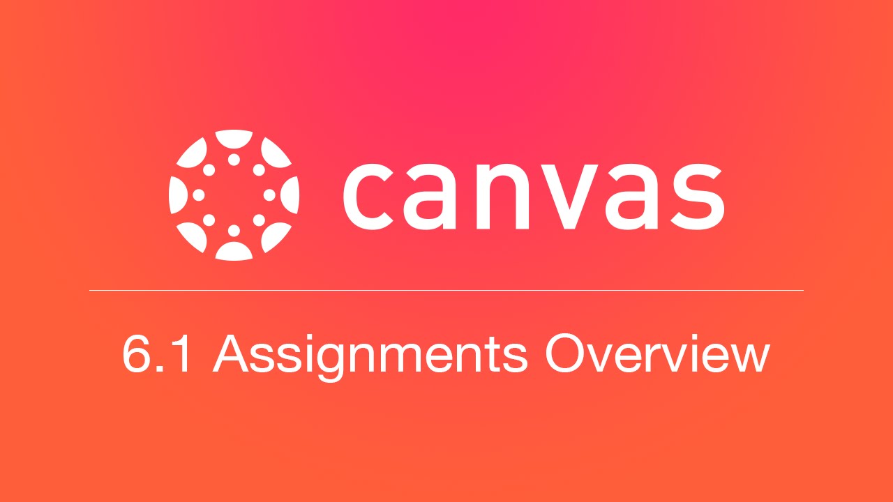 6.1 Assignments Overview (Unit 6 Assignments)
