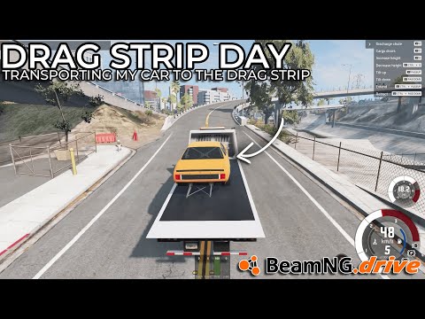 Steam Community :: Video :: BeamNG - Transporting my car to the Drag Strip!