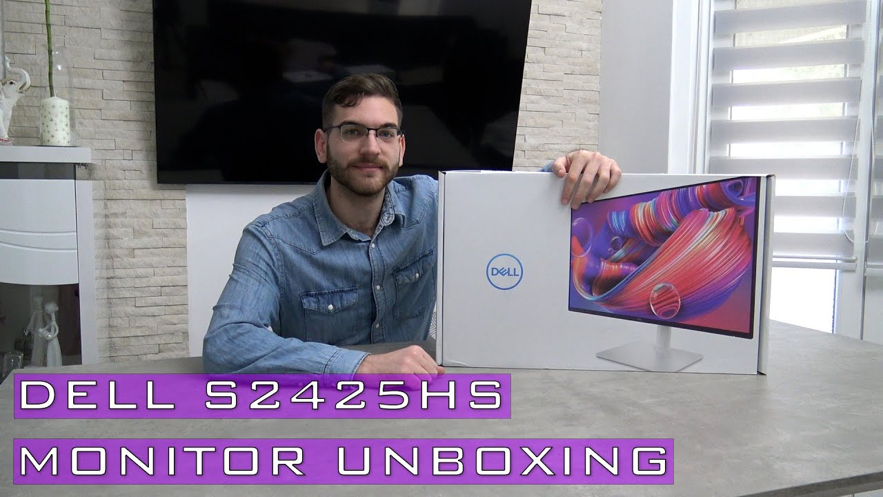 DELL S2425HS Unboxing & Review