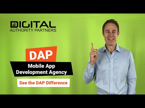 Mobile Application Development Agency - DAP - Watch the DAP difference
