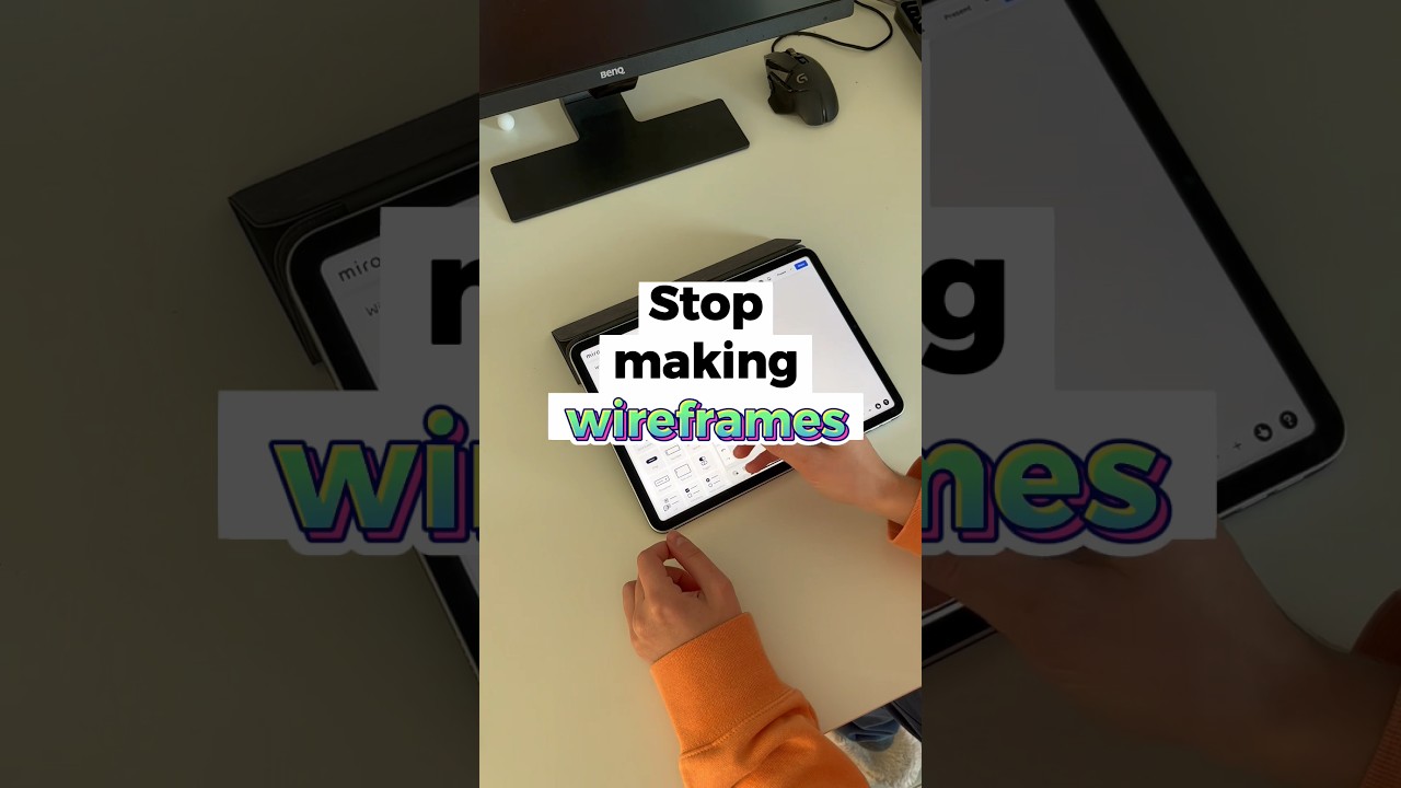Stop making wireframes #uxdesign #uxdesigntips #figma #figmatips #ux #uiux #productdesign #wireframe