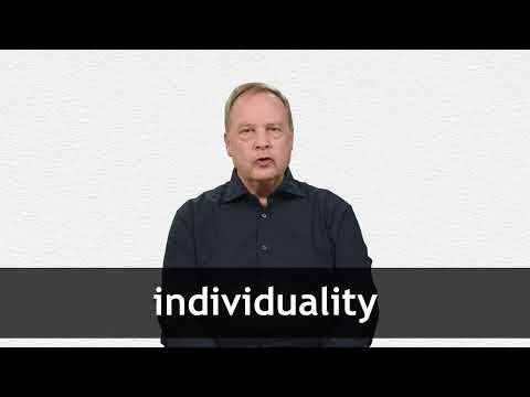 INDIVIDUALITY definition and meaning | Collins English Dictionary