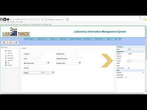 Quick LABTRACK LIMS Demo r1