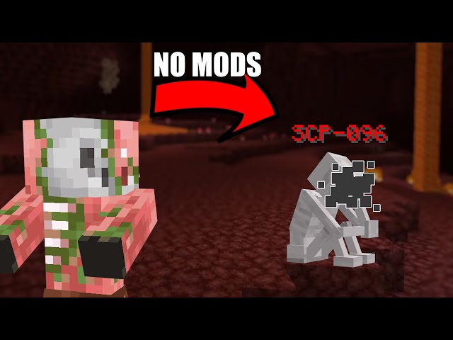 SCP-096 in Minecraft! Minecraft Data Pack