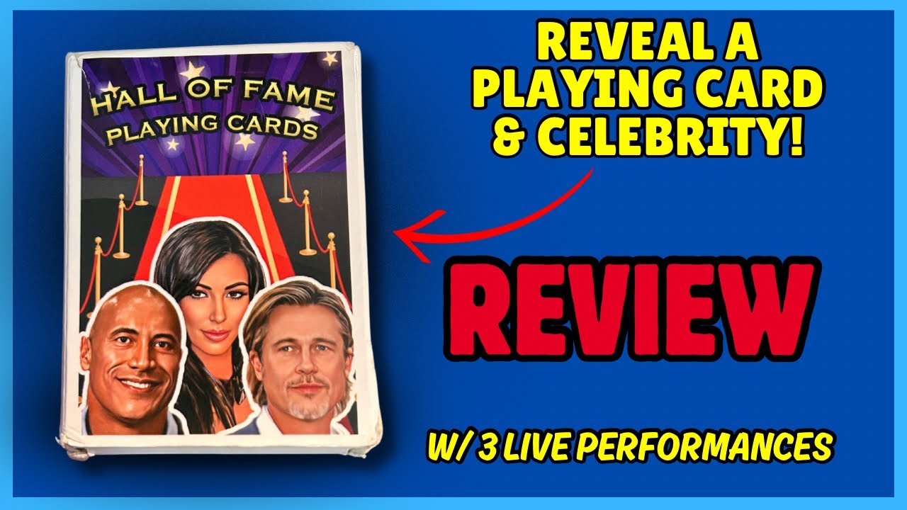 Celebrity Deck (MARKED) by Infinity   Magic Review