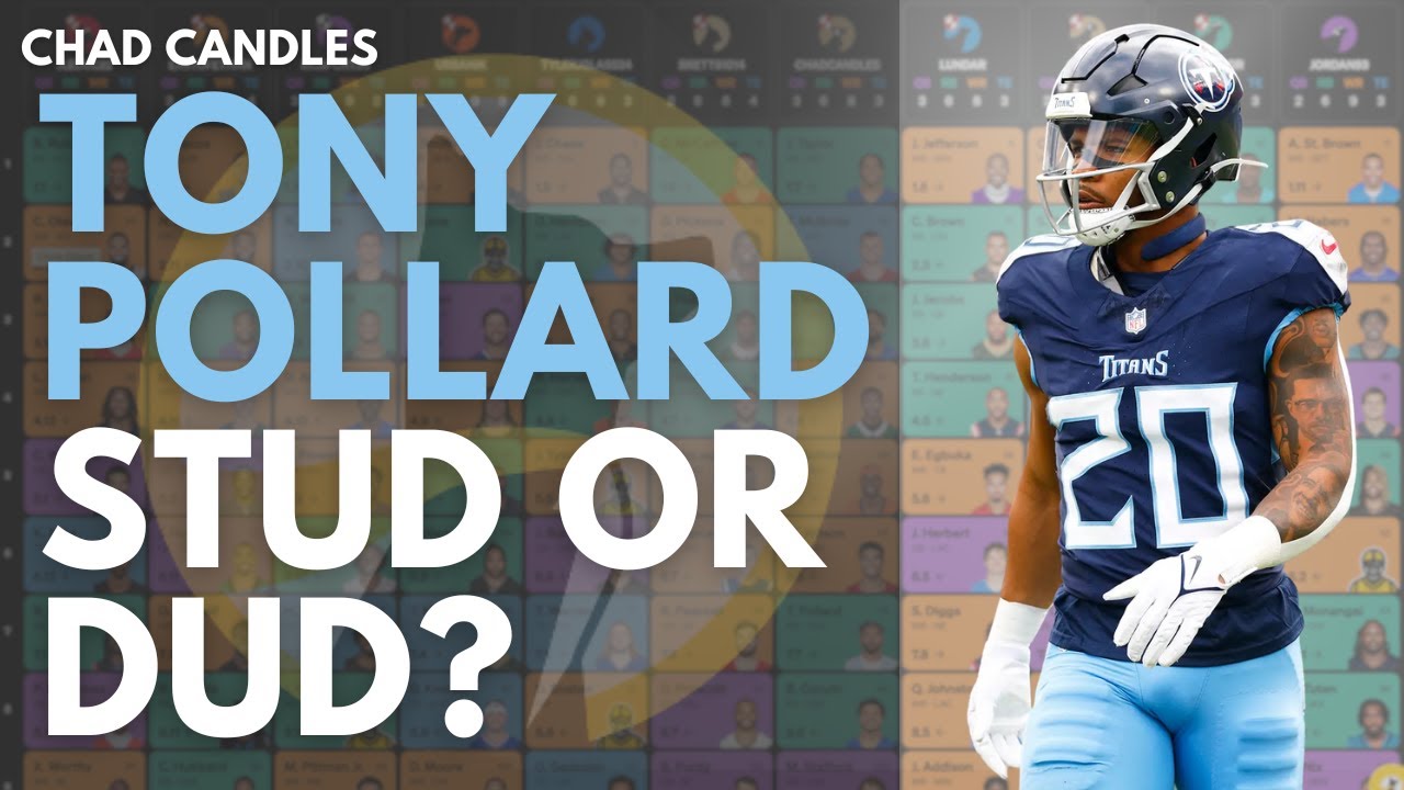 Tony Pollard, Stud or Dud? LIVE Underdog Drafts