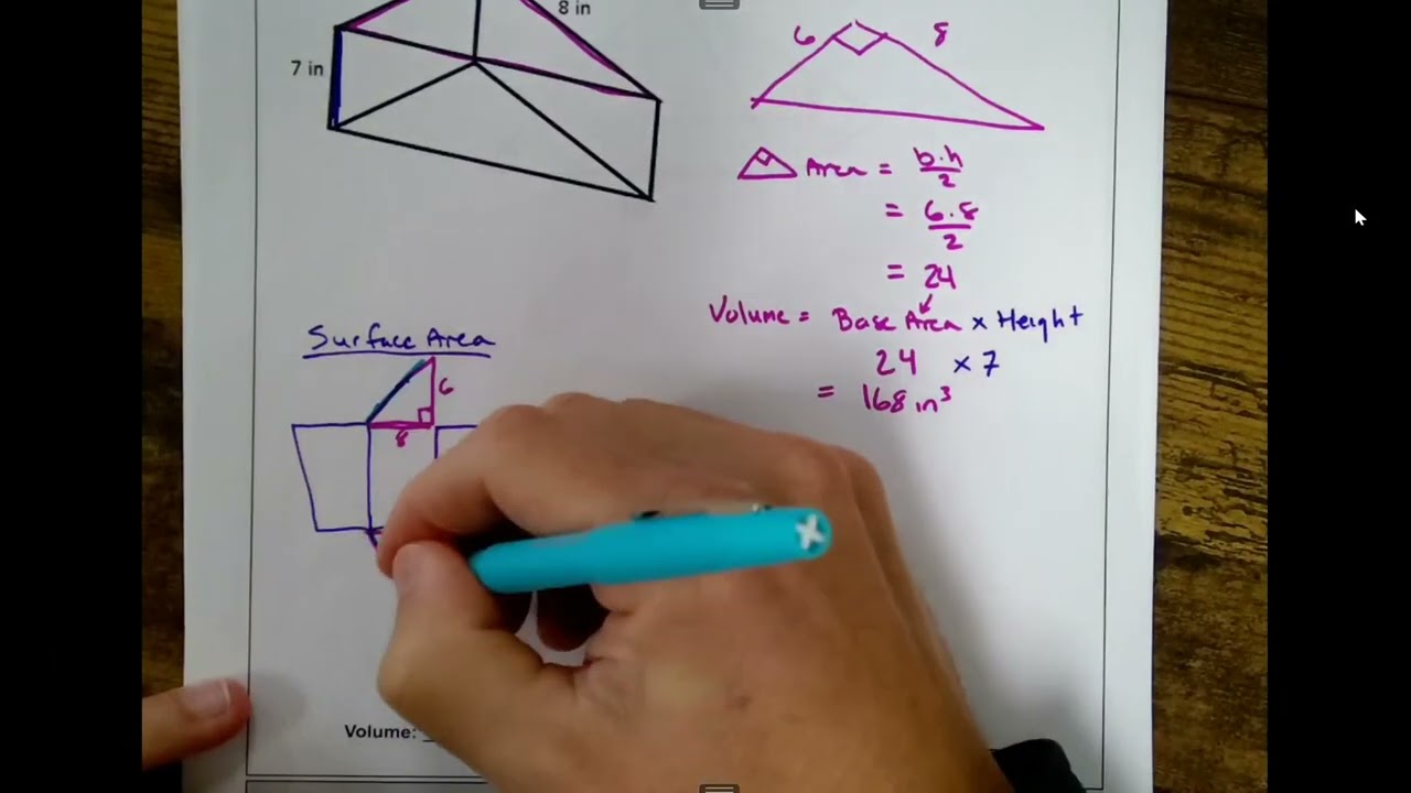 Geo  LT#9 3 D Solids Practice Quiz #2 Video Walkthrough