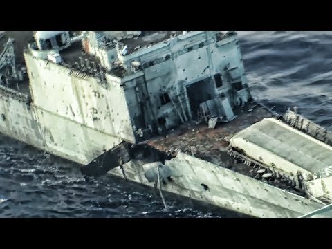 Watch an Ex-US Navy Ship Sink Under a Hail of Rockets, Missiles, and ...