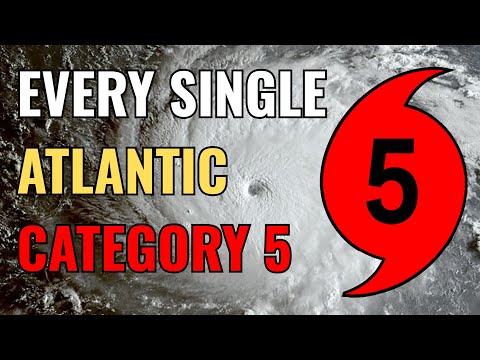 Every Category 5 Atlantic Hurricane on Record (1851 - 2024)