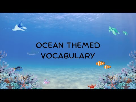 Ocean-Themed Vocabulary for Kids! 🌊🐬 | Explore Ocean Worlds with Miss B LIVE!