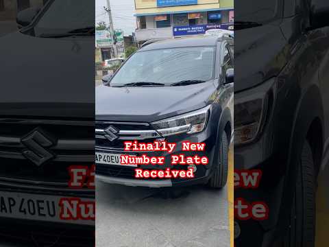 New Number Plate #cgkjdk #tirupati #car #numberplate #rto #new #rc #shorts #youtubeshorts #2025 ā¤ļøšø