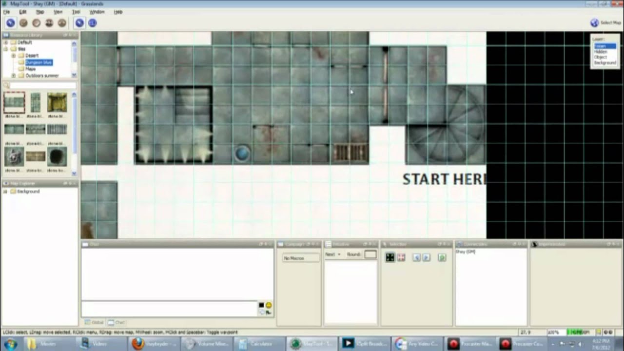 Maptool - Vision Blocking Tutorial