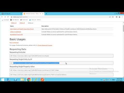 12 - OData V2 URI Operations, Northwind Service, API Testing on Postman