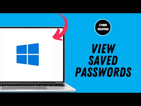 How to View Saved Passwords in Windows