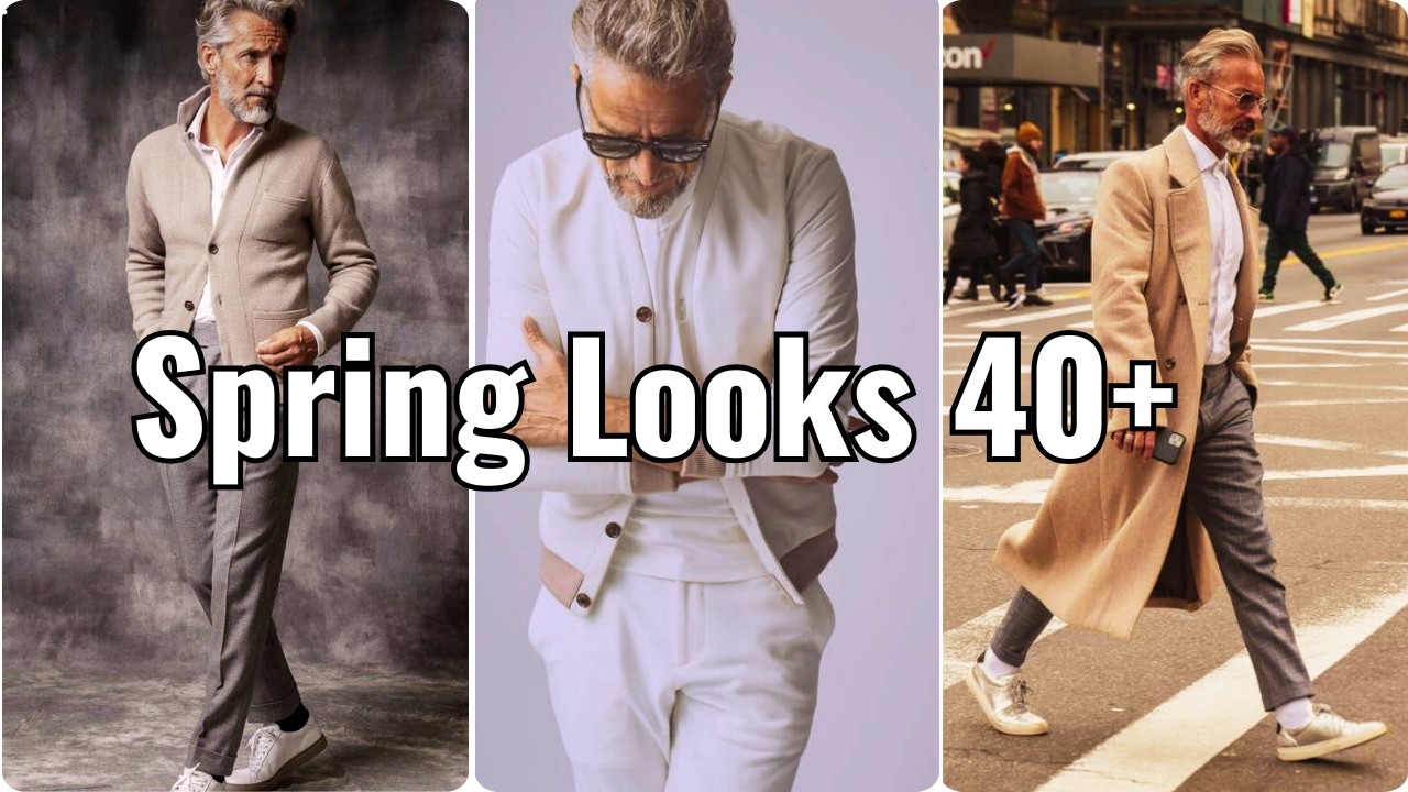12 Must-Have Spring Outfits for Men Over 40 – Look Sharp!