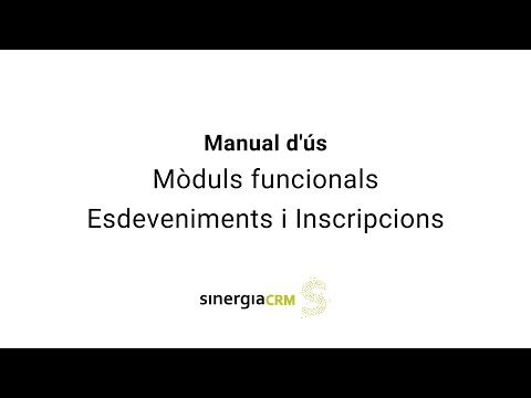 MU08 - Mòduls funcionals - Esdeveniments i Inscripcions