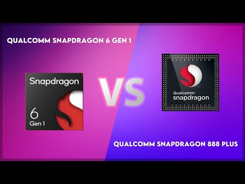 Qualcomm Snapdragon 6 Gen 1 vs Qualcomm Snapdragon 888 Plus Technical Comparison