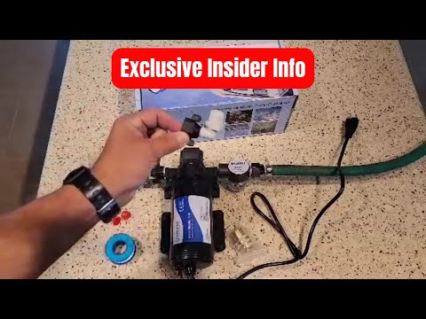 💧 Boost Your Water Pressure with TDRRICH Water Booster Pump! Review & Demo (2023) 🚿 (Review & Demo)