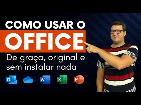 Como usar o OFFICE (Word, Excel, PowerPoint) de GRAÇA, ORIGINAL e sem Instalar NADA