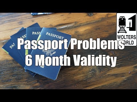 Passport Issues: Can I Travel with Only 6 Months Left on My Passport? NO!