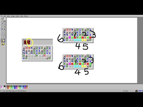 Minesweeper Online 402 - Useful tips to count mines by flagging