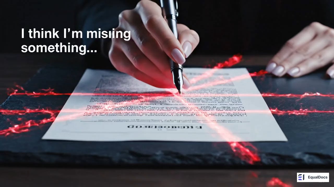 Signing Contract without hesitation using Equaldocs