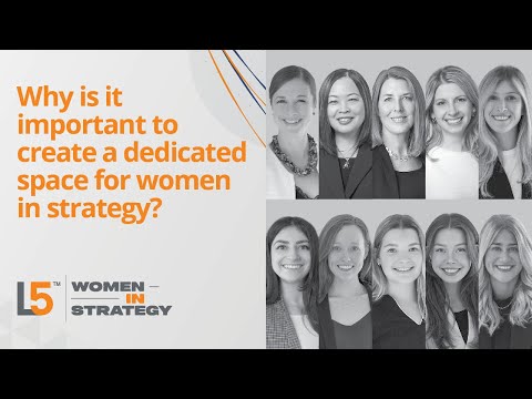 Women In Strategy: Why is it important to create dedicated spaces for women in strategy?