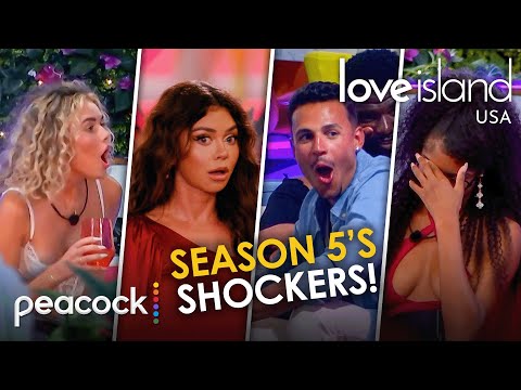 The Most Shocking Moments From Season 5 | Love Island USA on Peacock