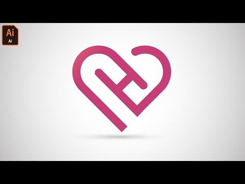 Letter H Logo Design Illustrator / H letter logo (part-4)
