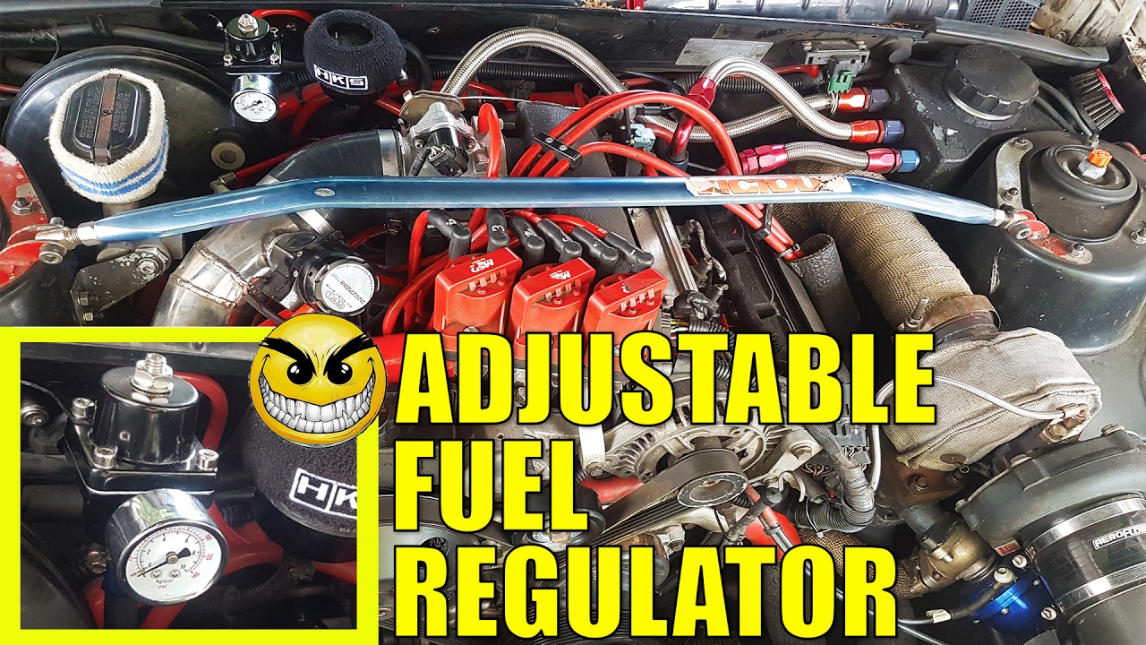 ADJUSTABLE FUEL REG INSTALL - VR V6 TURBO COMMODORE