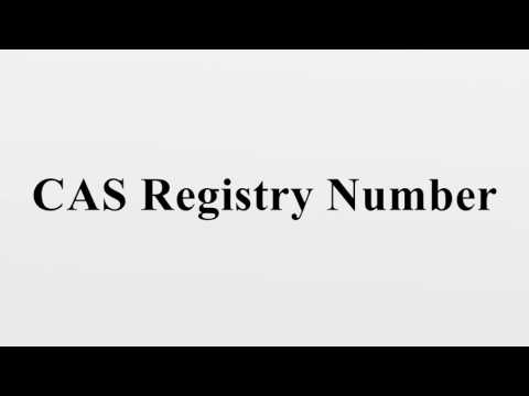 CAS Registry Number