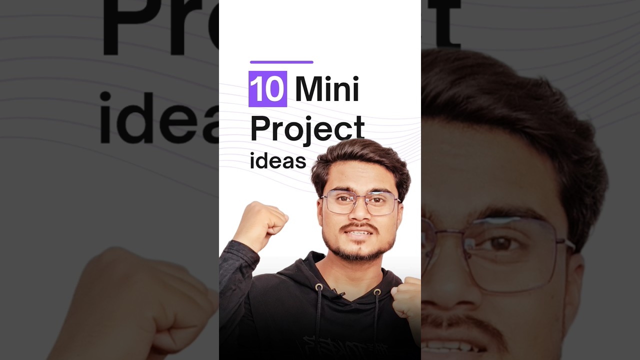 Top 10 Mini Project ideas For Computer Science Students 🤟 | #cseprojects #miniproject