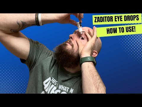 How To Use Zaditor Eye Drops! Love These For Allergy Season!
